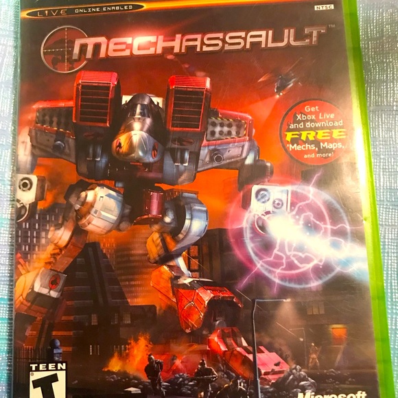 Video Games & Consoles | Mechassault Xbox Game Used | Poshmark
